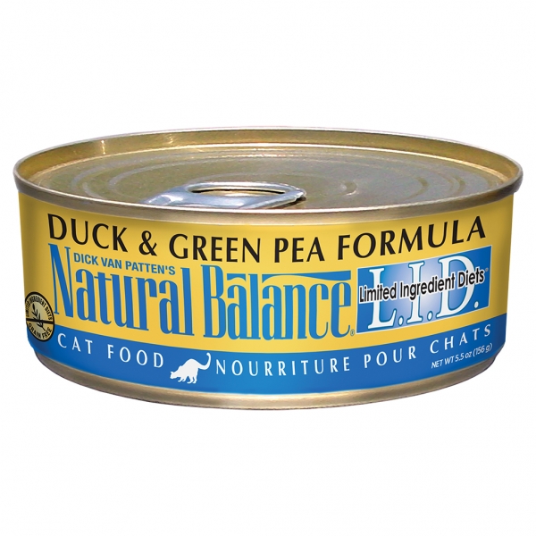 Natural Balance Duck & Green Pea 5.5OZ | Cat – Welcome to Tommy's Pet ...