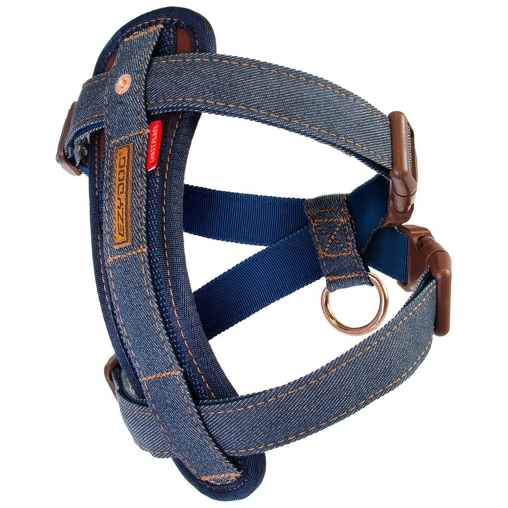 EZYDOG | Chest Plate Harness Denim Medium – Welcome to Tommy's Pet Shop ...